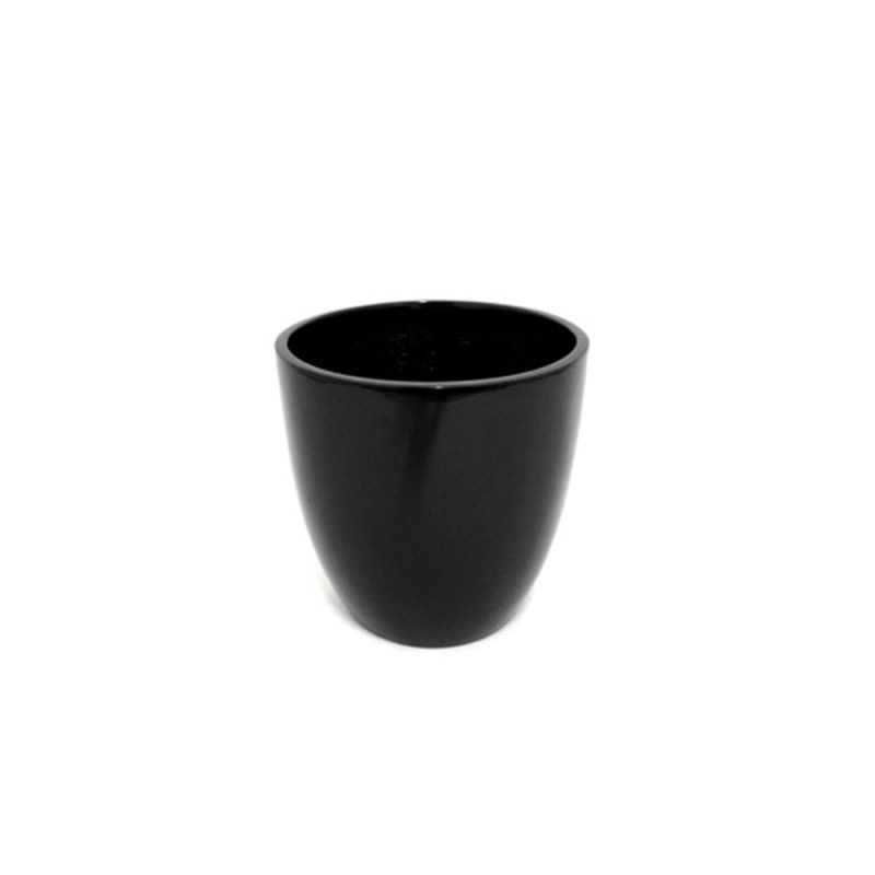 Miami Series Round Fibreglass Pot 18cm | Artificial Plants Online